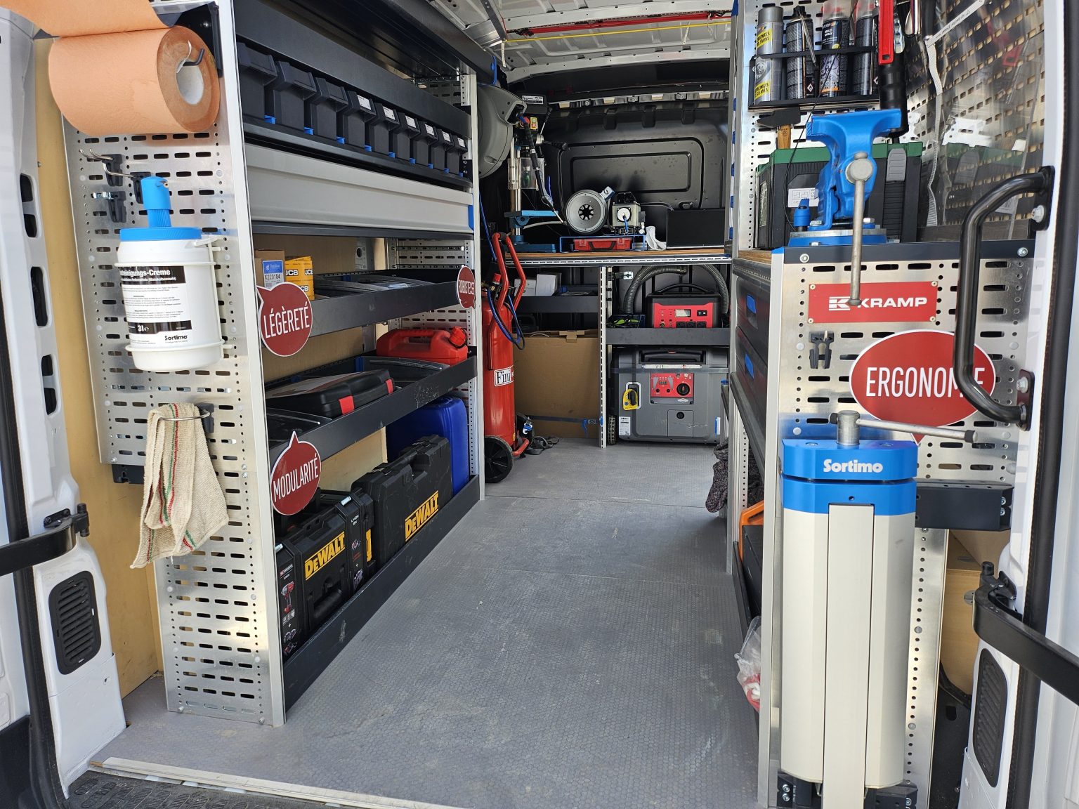 Kramp présente son aménagement Easy Van | TP Aménagements