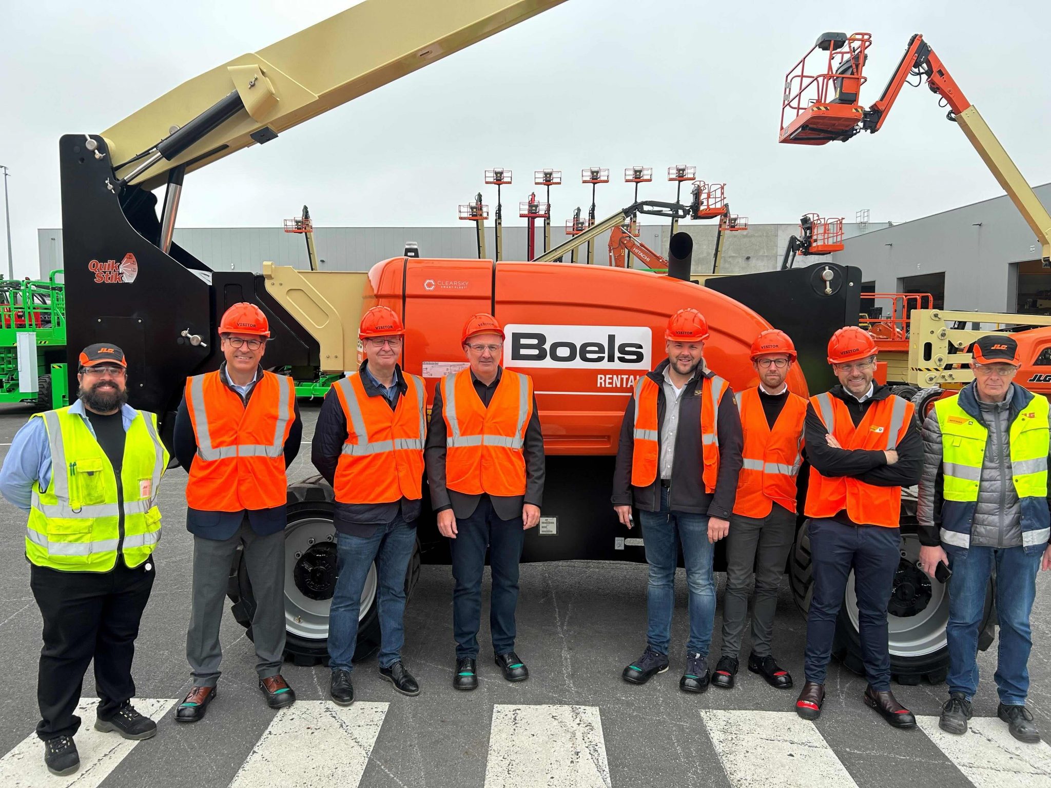 3000 nacelles JLG pour Boels Verhuur BV | TP Aménagements
